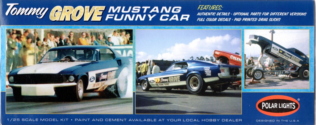 Polar Lights Tommy Grove "The Going Thing" 1969 Ford Mustang Funny Car ...