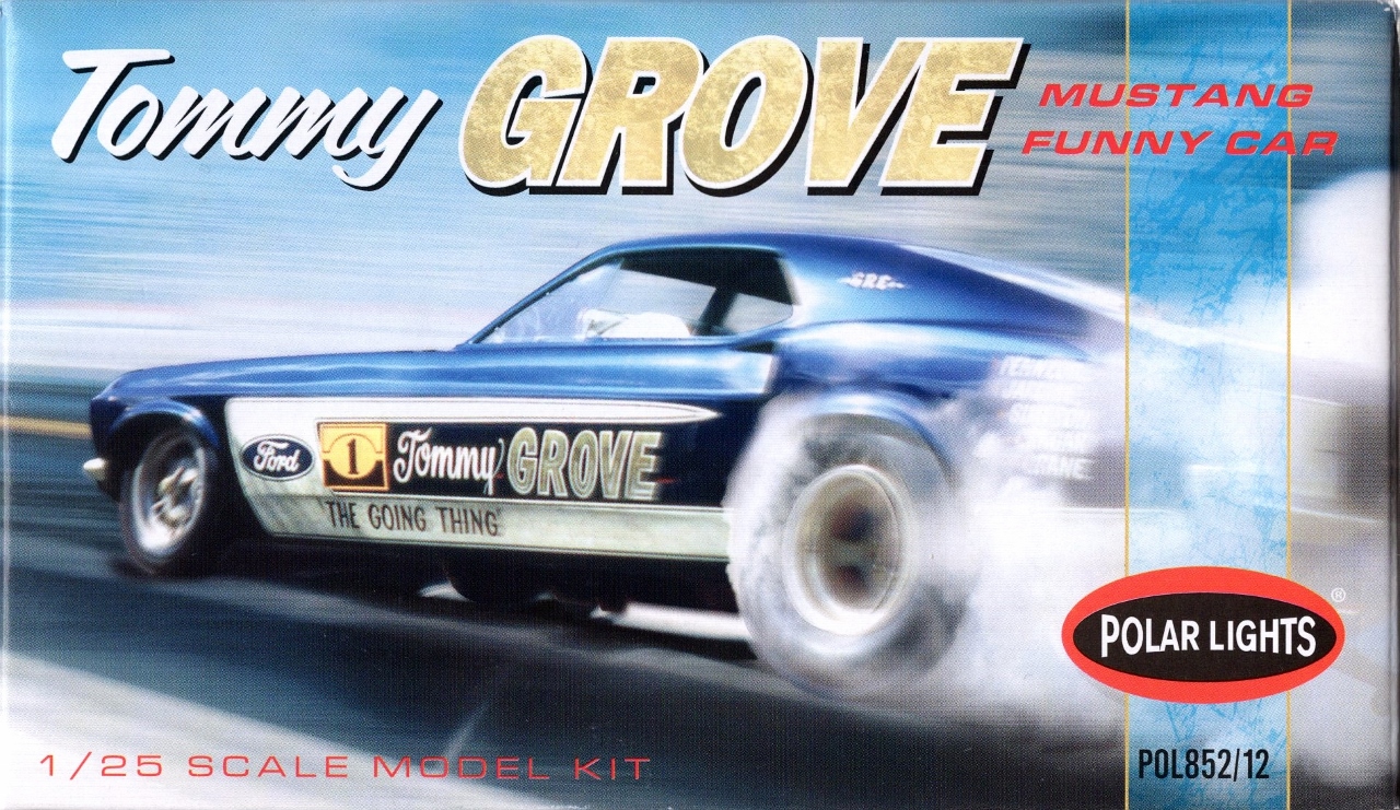 Polar Lights Tommy Grove "The Going Thing" 1969 Ford Mustang Funny Car ...