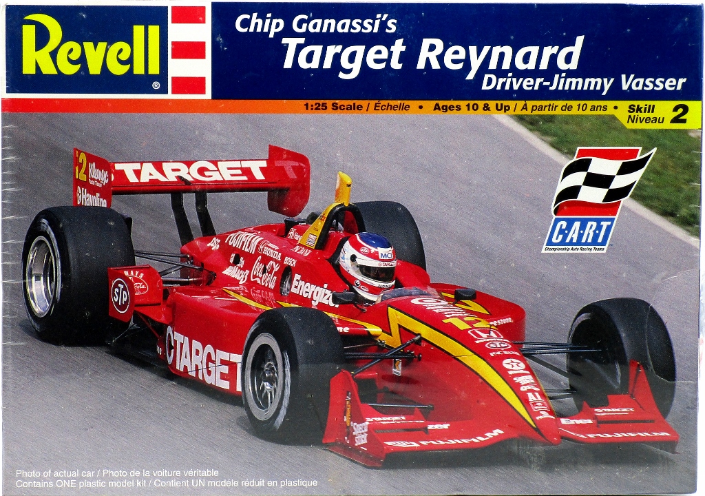 Revell CART Chip Ganassi's Target Reynard – with Driver Figure Jimmy ...