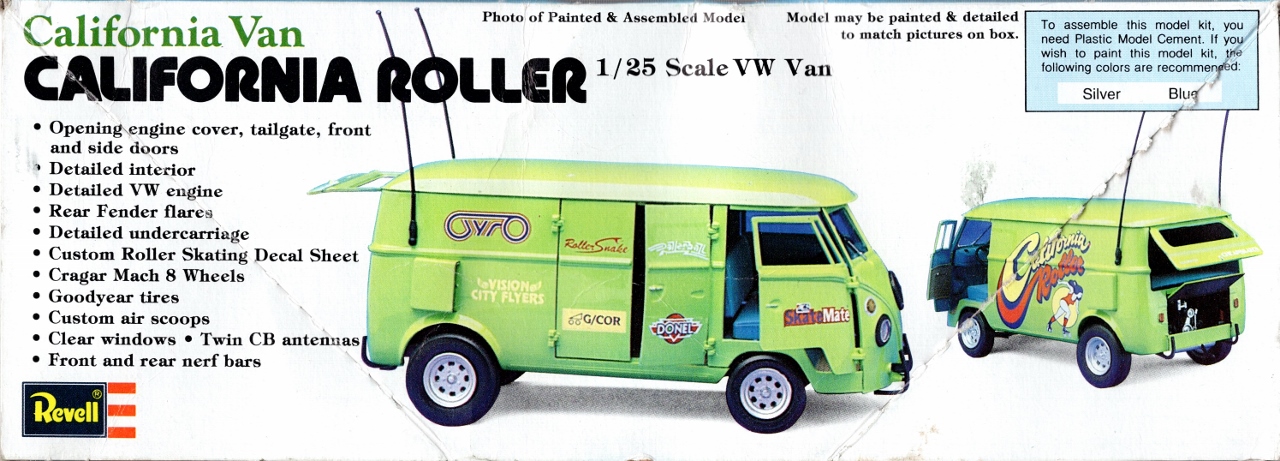Revell "California Roller" Volkswagen VW Van - Spotlight Hobbies
