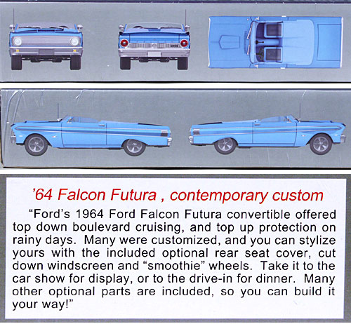 Trumpeter 1964 Ford Falcon Futura Convertible - Contemporary Custom ...