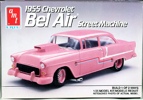 AMT 1955 Chevy Bel Air 2 Door Sedan Street Machine - Spotlight Hobbies