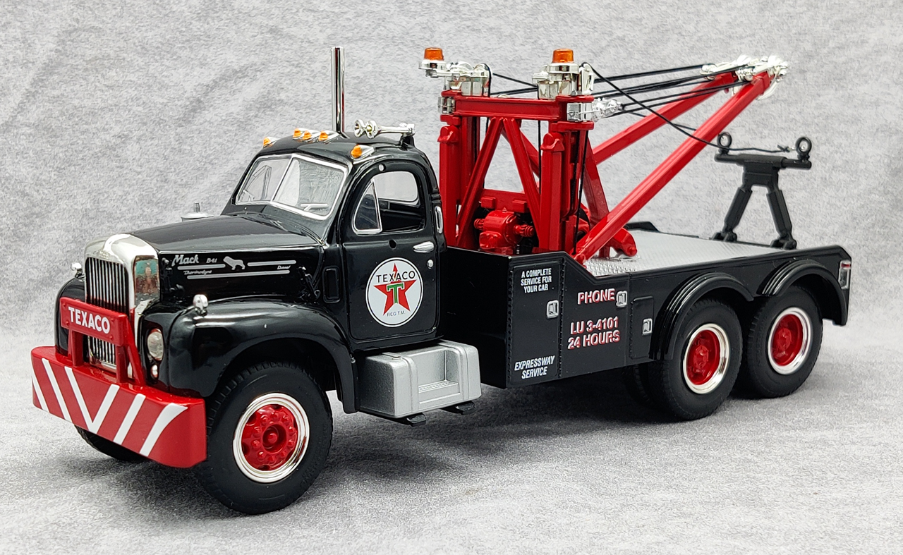 First Gear "Texaco" Mack B-61 Tow Truck Wrecker - 1/34 Scale ...