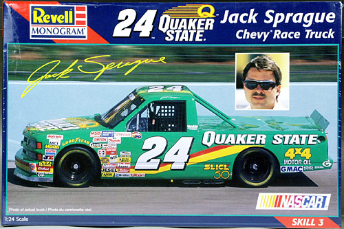 Monogram Jack Sprague #24 "Quaker State" 1997 Chevy Truck NASCAR ...