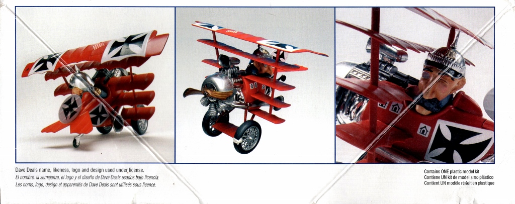 Revell Dave Deal "Deals Wheels" The Baron and His Funfdecker Fokker ...