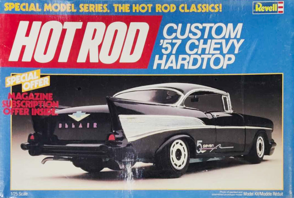 Revell 1957 Chevy Bel Air Hardtop Custom Street Machine - "Hot Rod ...