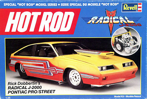 Revell 1982(?) Rick Dobbertin Radical Pontiac J-2000 Pro Street ...