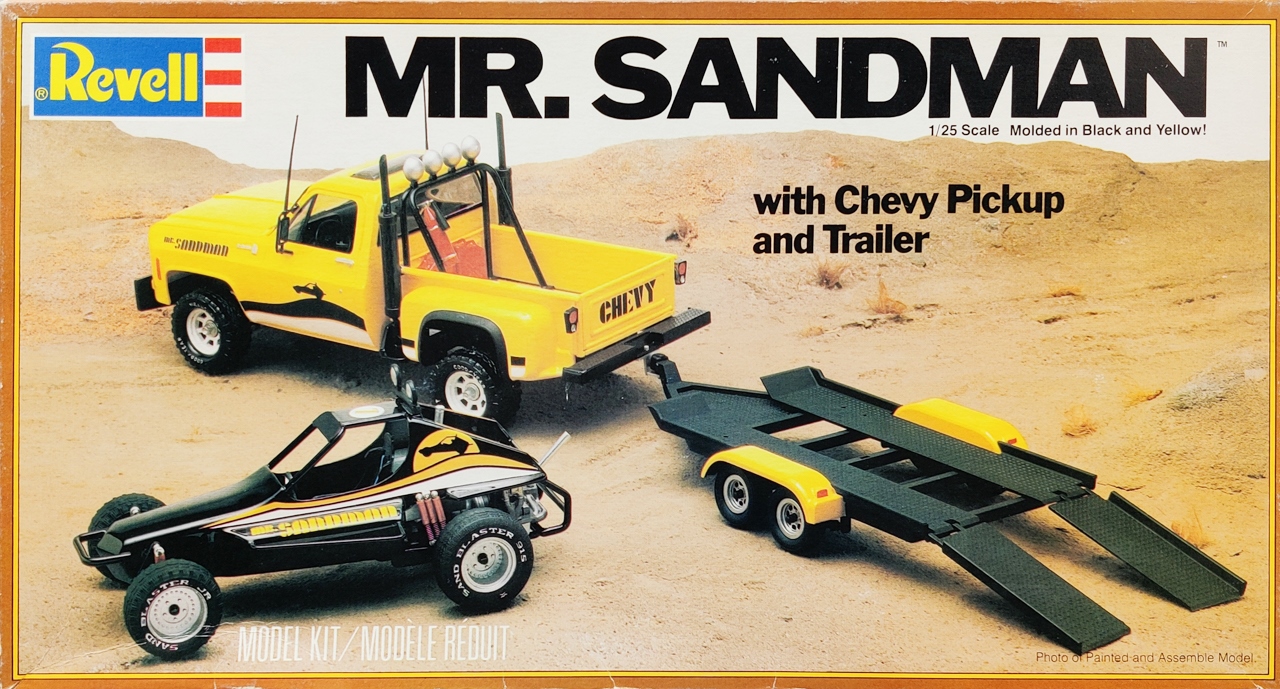 Revell "Mr. Sandman" 1975 Chevy Stepside Pickup Truck with Dune Buggy ...