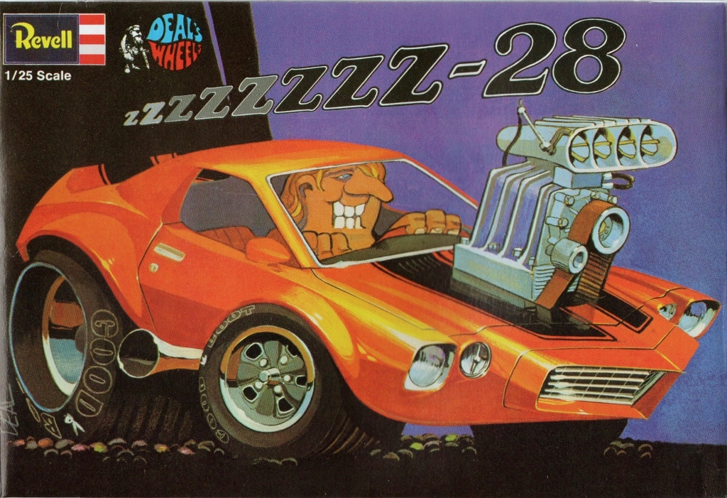 Revell Dave Deal "Deals Wheels" ZZZZZZZZ-28 Chevy Camaro Caricature ...