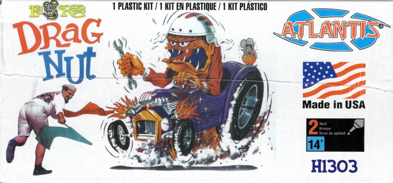 Atlantis (Revell) Ed "Big Daddy" Roth "Drag Nut" - Spotlight Hobbies