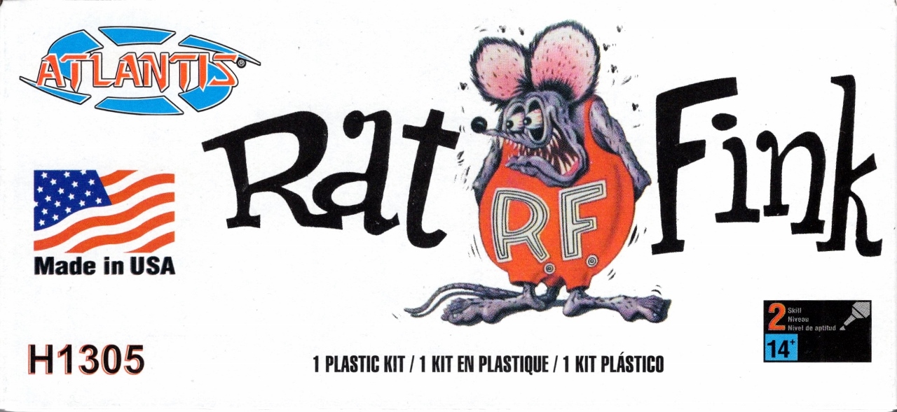 Atlantis (Revell) Ed "Big Daddy" Roth "Rat Fink" - Spotlight Hobbies