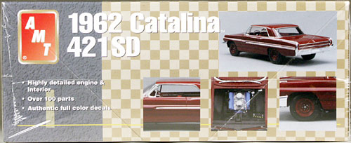 AMT 1962 Pontiac Catalina 421 SD Hardtop - Spotlight Hobbies