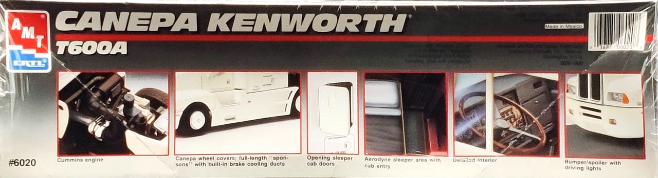 AMT Kenworth T600A Canepa Conventional Semi Truck Tractor - Spotlight ...