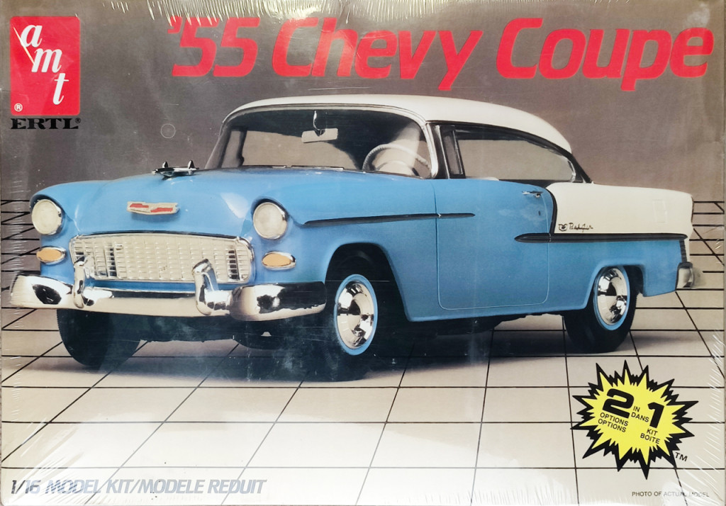 AMT 1955 Chevy Bel Air Hardtop - 1/16th Scale - Spotlight Hobbies