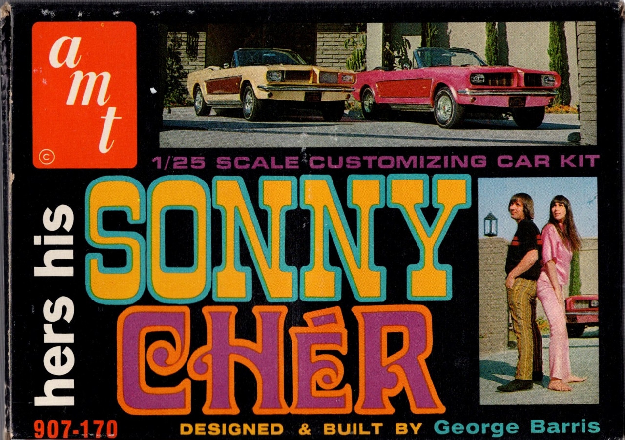 AMT "Sonny & Cher" 1966 Ford Mustang Convertible - George Barris Design ...