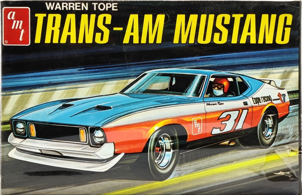 AMT Warren Tope 1973 Ford Mustang Trans Am Racer - Original Issue ...
