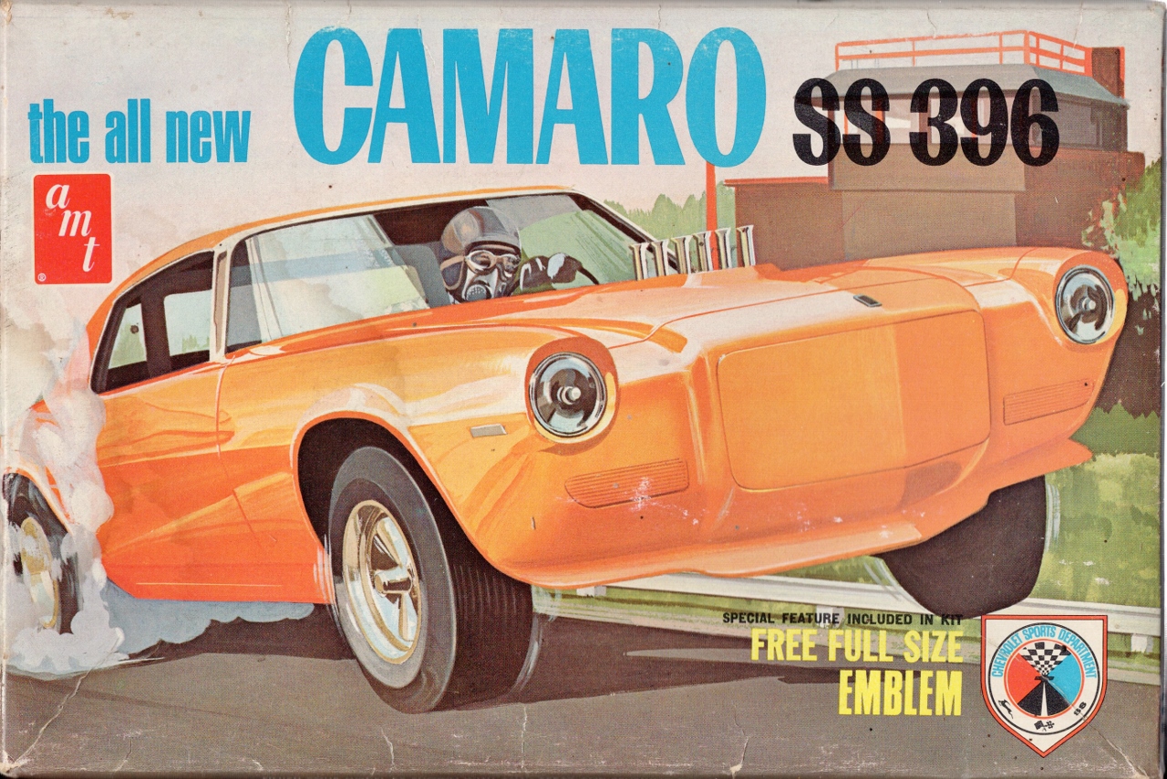 AMT Original 1970 ½ Chevy Camaro SS 396 with Full-Bumper Non-RS Nose ...