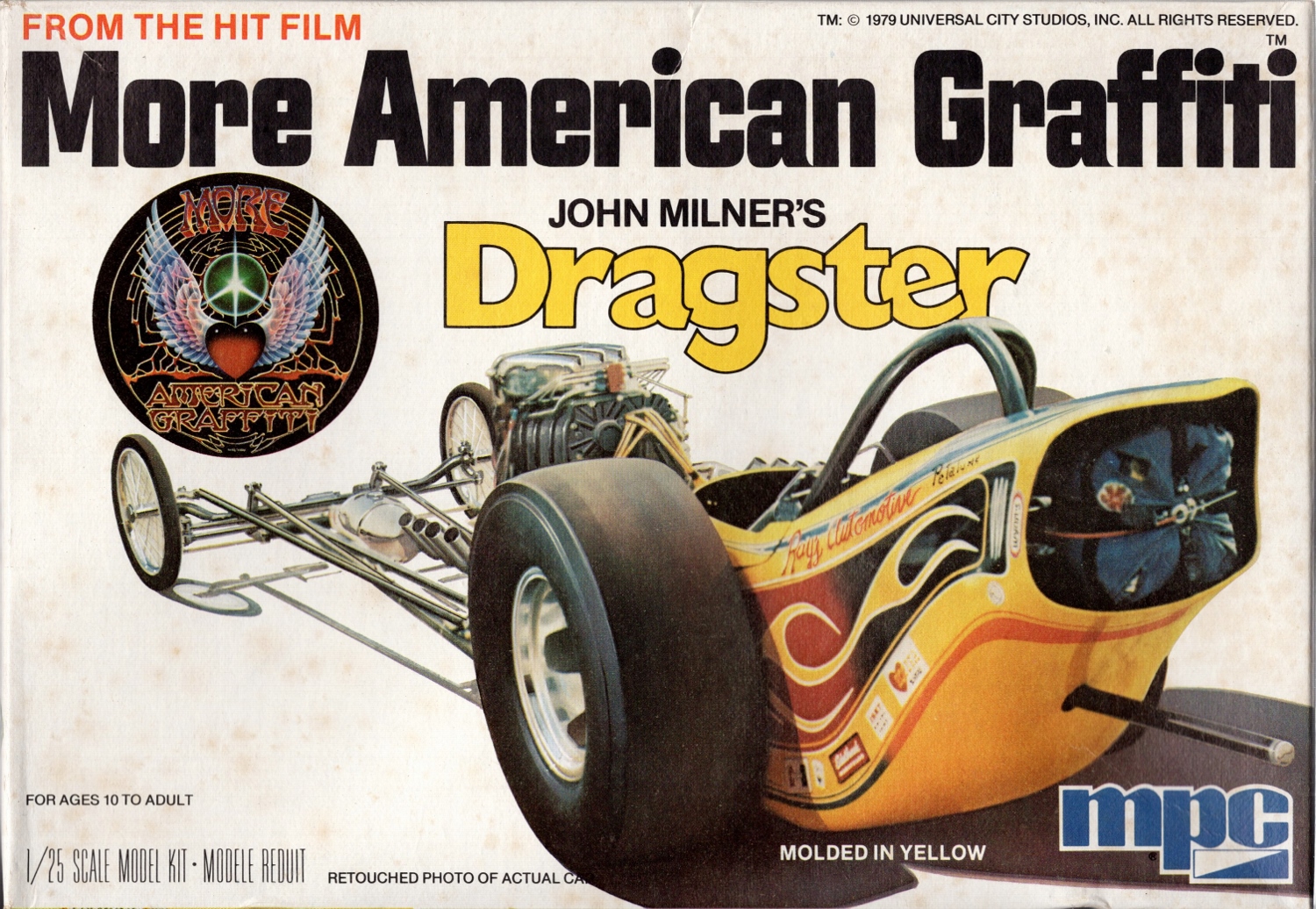 MPC "More American Graffiti" John Milner's Dragster - Spotlight Hobbies
