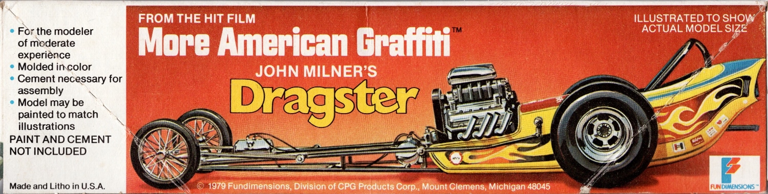 MPC "More American Graffiti" John Milner's Dragster - Spotlight Hobbies