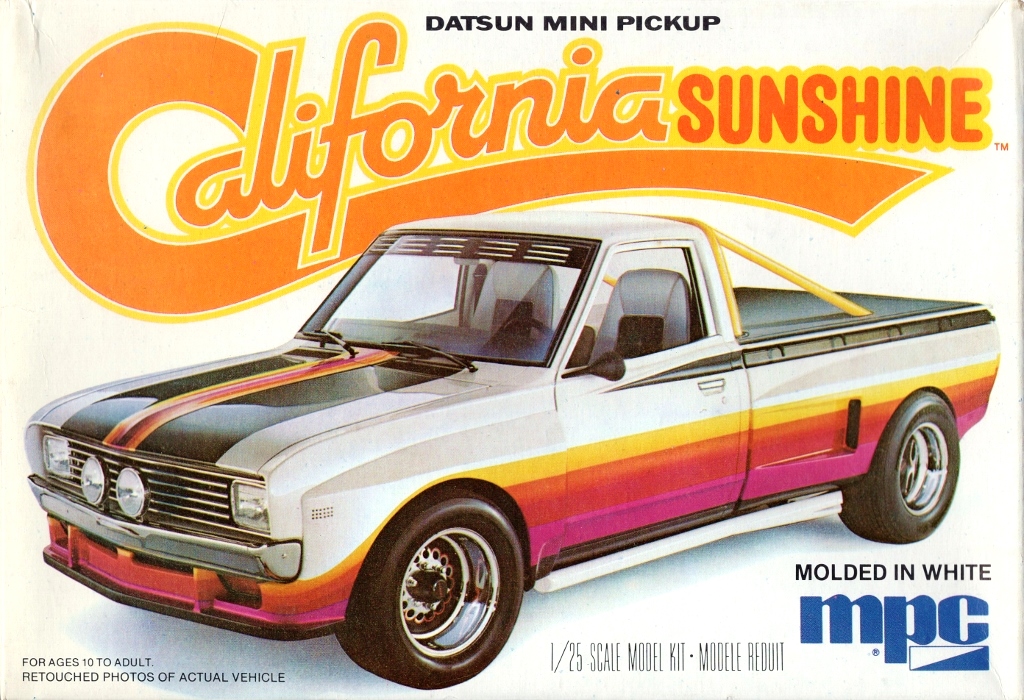 MPC 1978 Datsun Pickup "California Sunshine" Custom Show Truck ...