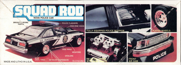MPC 1979 Chevy Nova "Squad Rod" Street Machine - Spotlight Hobbies