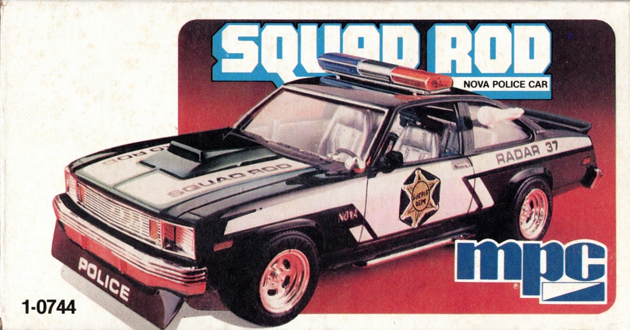 MPC 1979 Chevy Nova "Squad Rod" Street Machine - Spotlight Hobbies