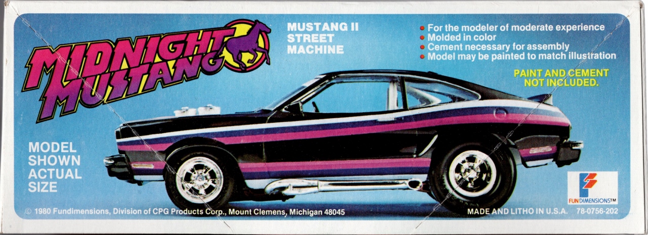 MPC 1978 Ford Mustang II Street Machine - Spotlight Hobbies