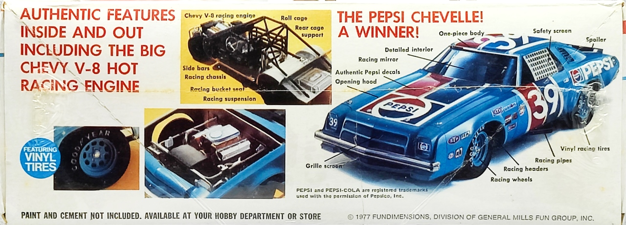 MPC "Pepsi" 1975 Chevy Chevelle Laguna - Spotlight Hobbies