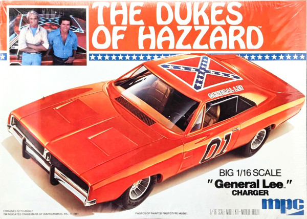MPC "Dukes of Hazzard" "General Lee" 1969 Dodge Charger - 1/16 Scale ...
