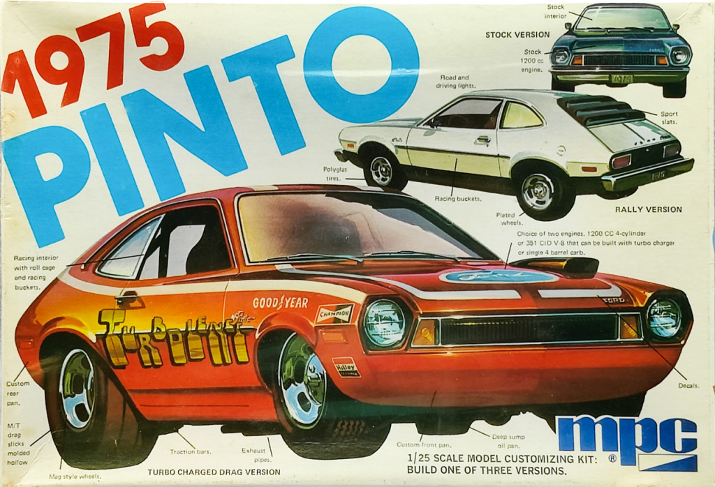 AMT 1975 Ford Pinto Hatchback - Stock, Rally or Drag - Spotlight Hobbies