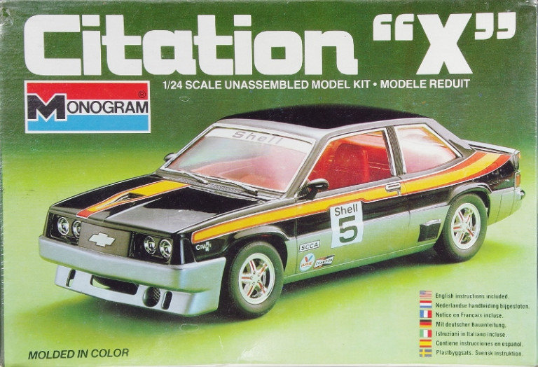 Monogram 1980 Chevy Citation "X" - Spotlight Hobbies