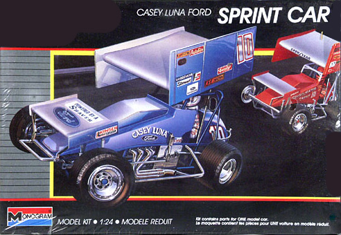 Monogram Casey Luna Ford #10 Winged Sprint - Spotlight Hobbies