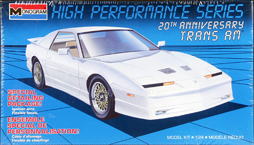 Monogram 1989 Pontiac Turbo Firebird Trans Am - 20th Anniversary - Spotlight Hobbies