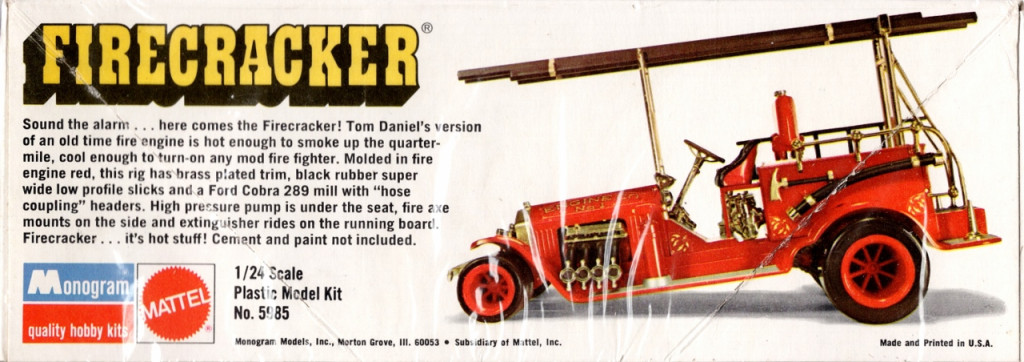 Monogram "Firecracker" Fire Engine - Tom Daniel Show Rod - Spotlight ...