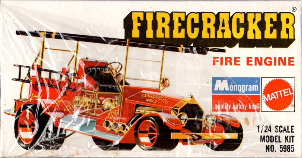 Monogram "Firecracker" Fire Engine - Tom Daniel Show Rod - Spotlight ...