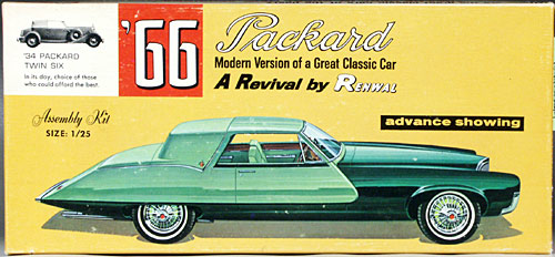 Renwal '66 Packard - 1/25th Scale - Spotlight Hobbies