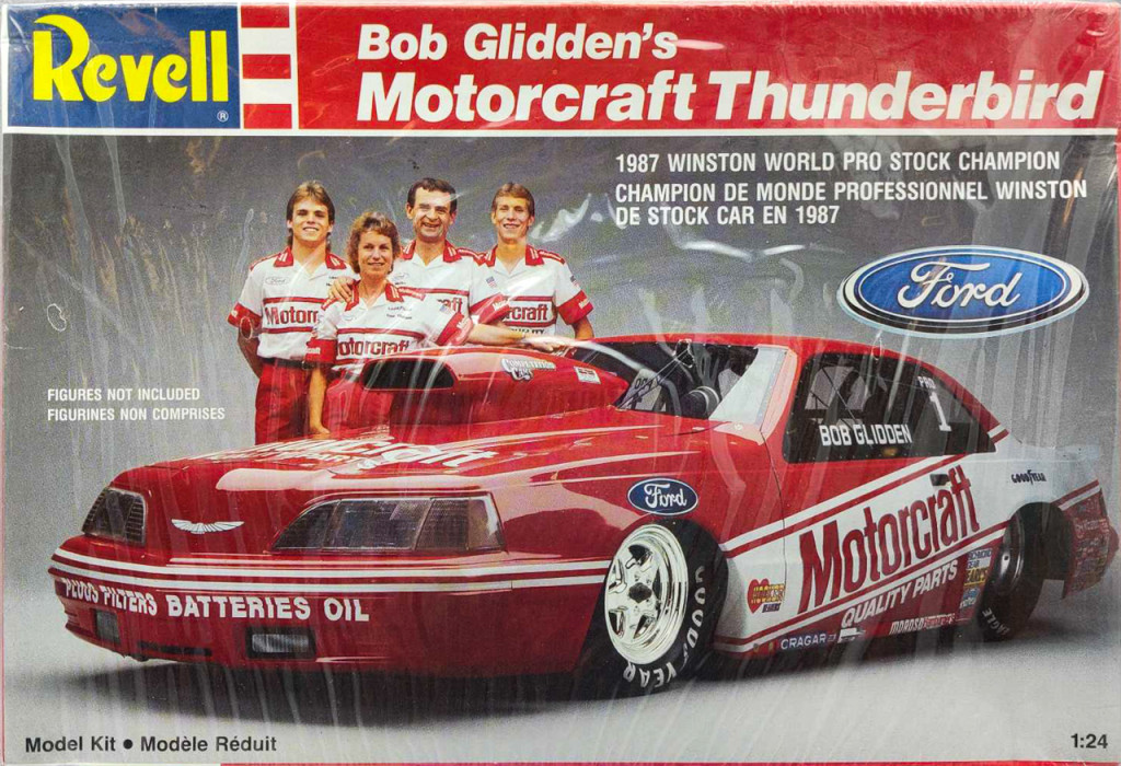 Revell Bob Glidden "Motorcraft" 1987 Ford Thunderbird Pro Stock ...