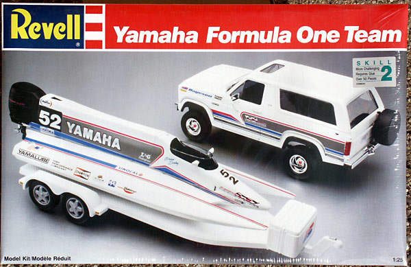 Revell 1980 Ford Bronco with Yamaha Formula One V6 Outboard with Boat ...