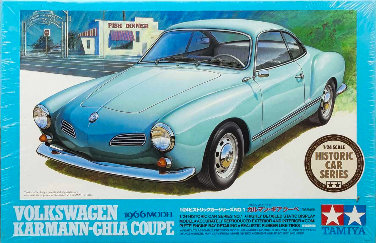 Tamiya 1966 VW Volkswagen Karmann Ghia Coupe - Spotlight Hobbies