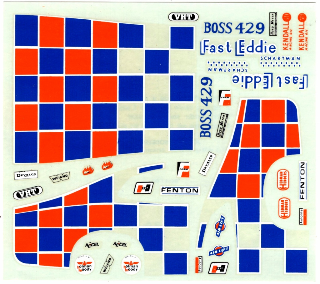 Jo-Han 1971 Mercury Comet Pro Stock with "Fast Eddie" Shartman Pro ...