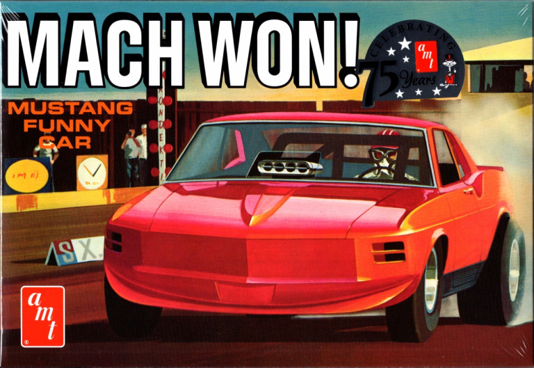 AMT 1970 Ford Mustang Funny Car "Mach Won!" - Spotlight Hobbies