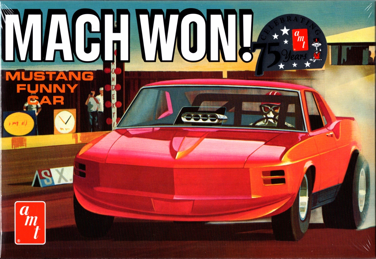 AMT 1970 Ford Mustang Funny Car "Mach Won!" - Spotlight Hobbies