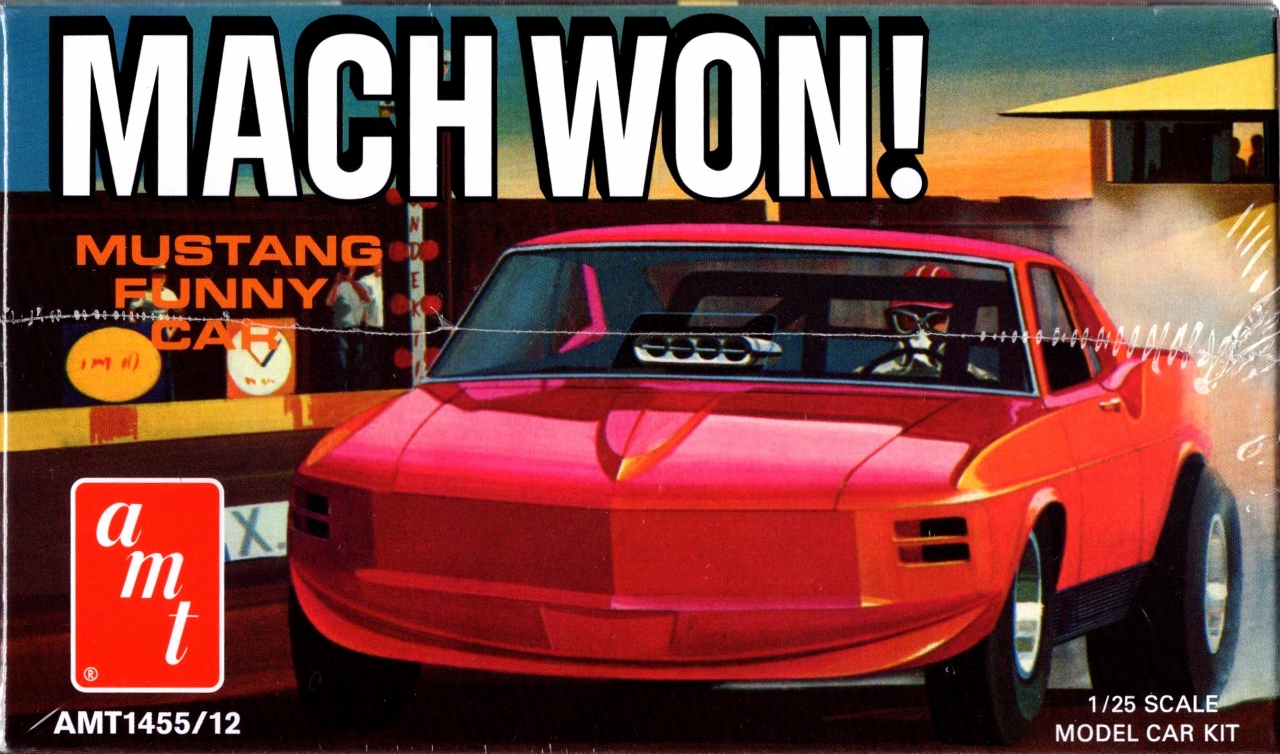 AMT 1970 Ford Mustang Funny Car "Mach Won!" - Spotlight Hobbies