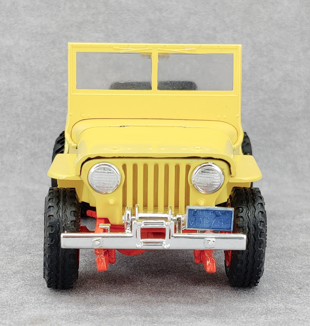 MPC Flat Fender Jeep Built Kit - Spotlight Hobbies