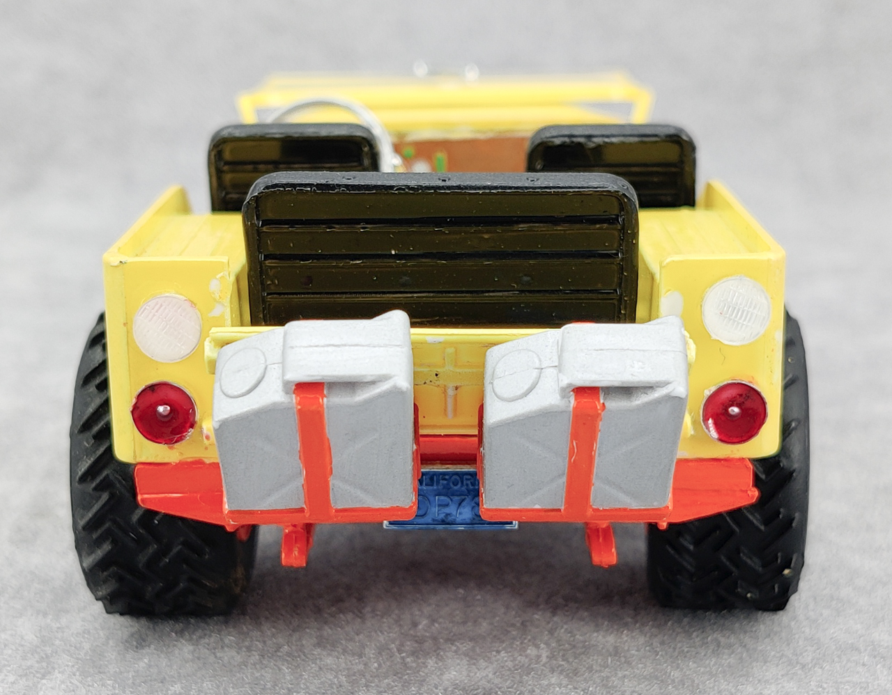 MPC Flat Fender Jeep Built Kit - Spotlight Hobbies