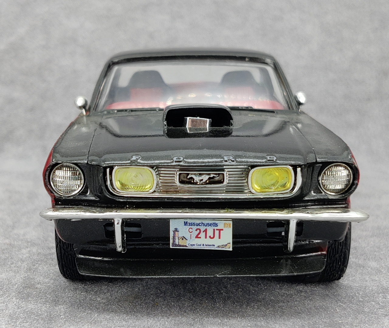 AMT 1966 Ford Mustang Coupe Custom Built Kit - Spotlight Hobbies
