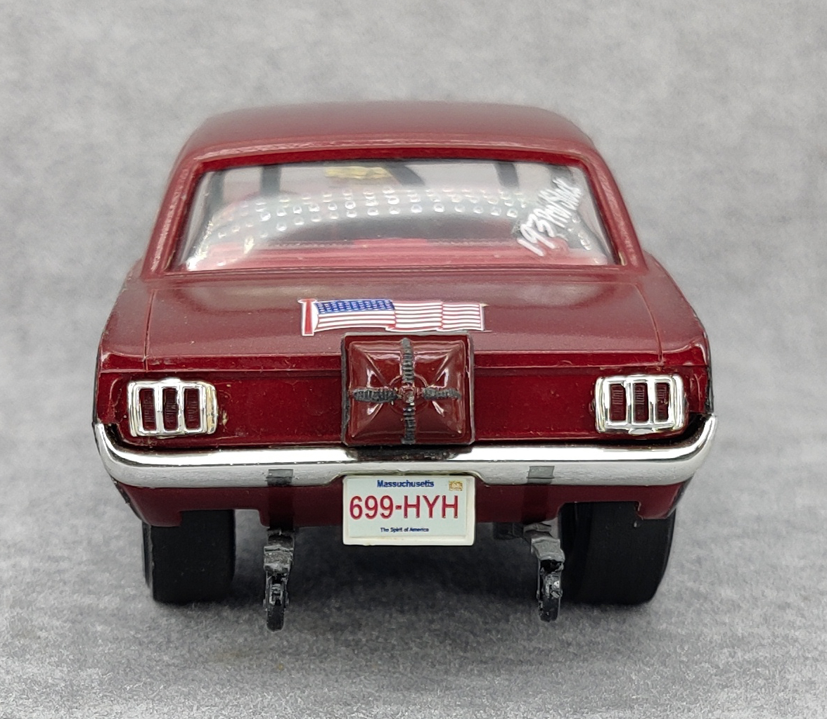 AMT 1966 Ford Mustang Coupe Drag Car Built Kit - Spotlight Hobbies