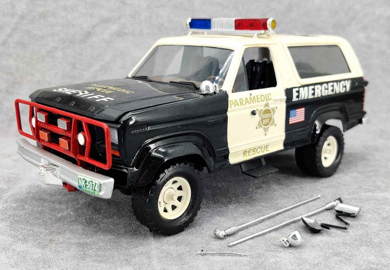 Revell 1980 Ford Bronco Built Kit - Spotlight Hobbies