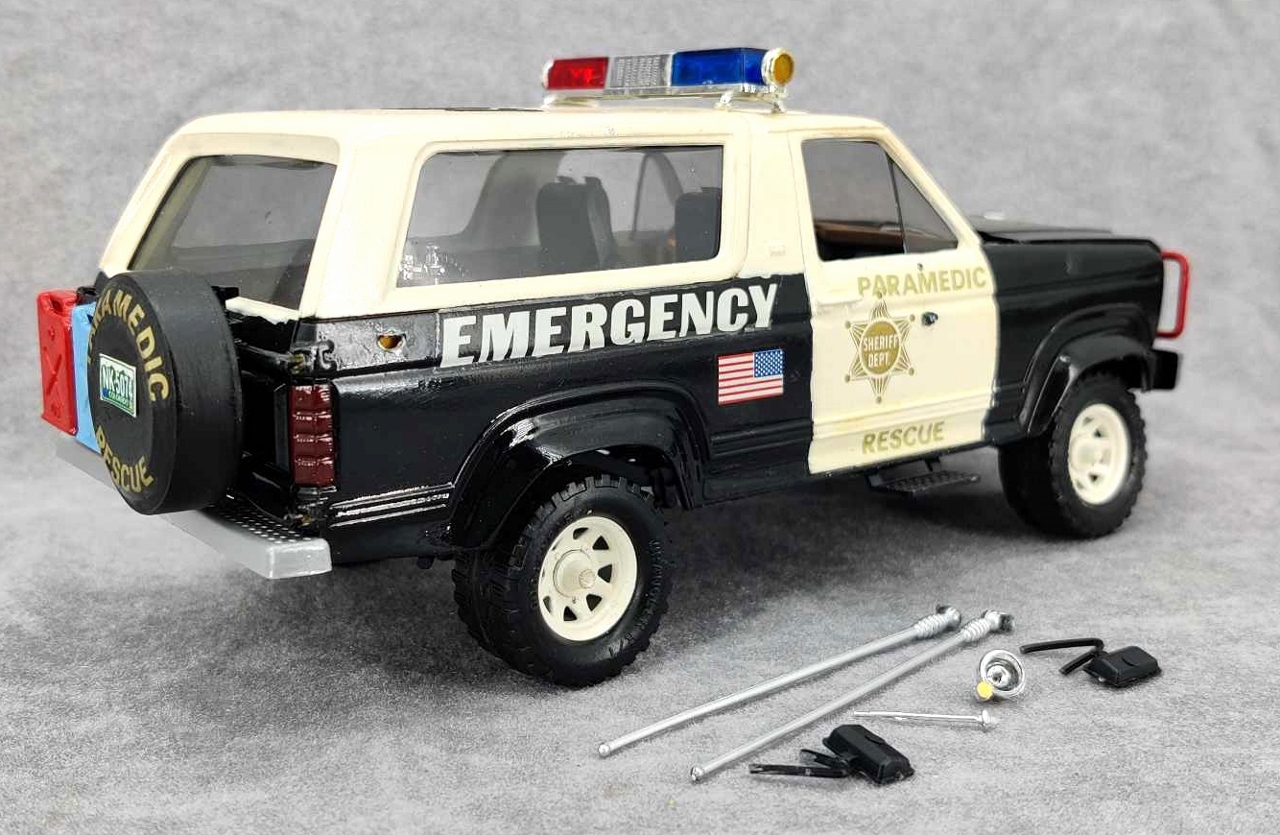 Revell 1980 Ford Bronco Built Kit - Spotlight Hobbies