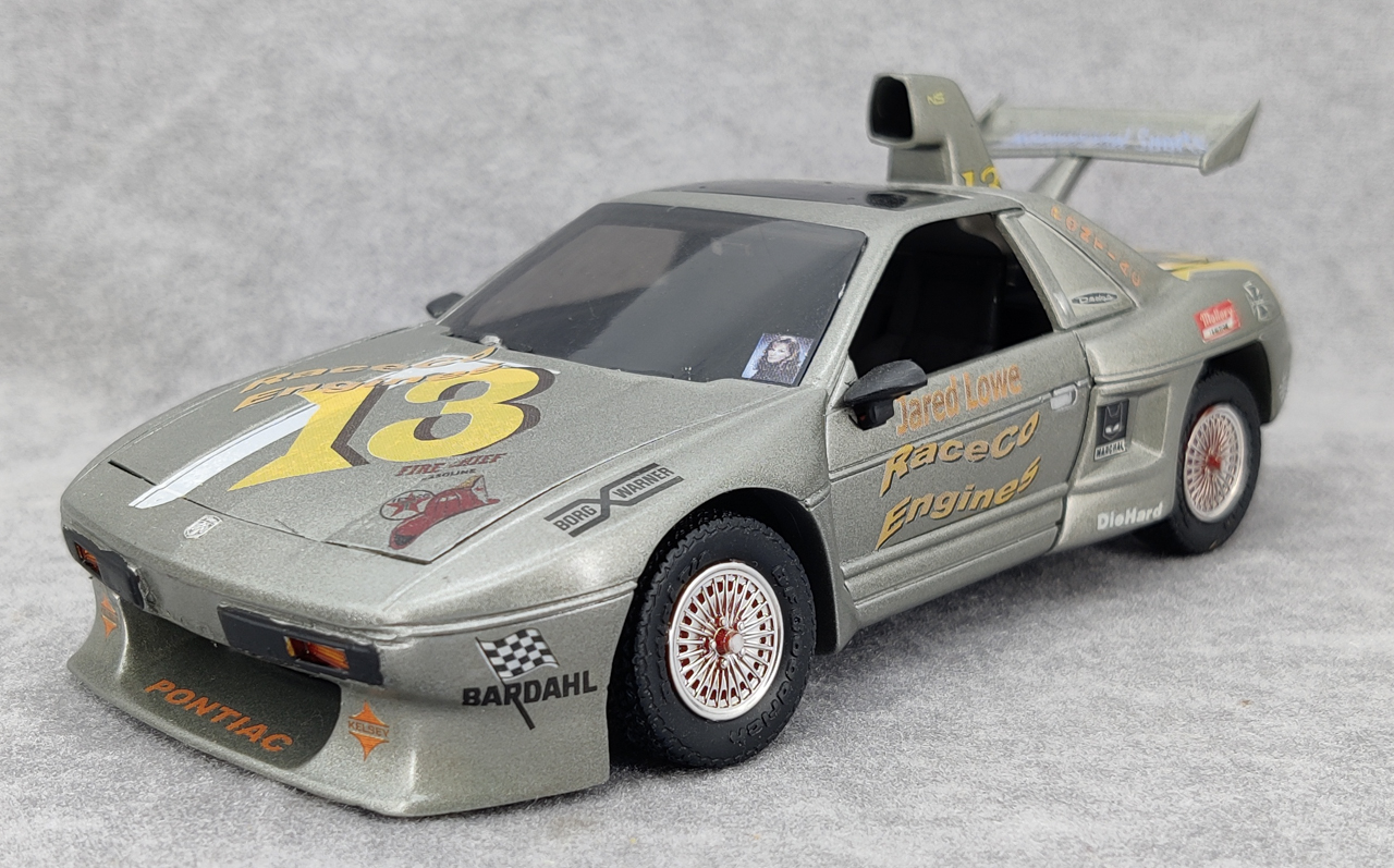 MPC Pontiac Fiero Custom Built Kit - Spotlight Hobbies